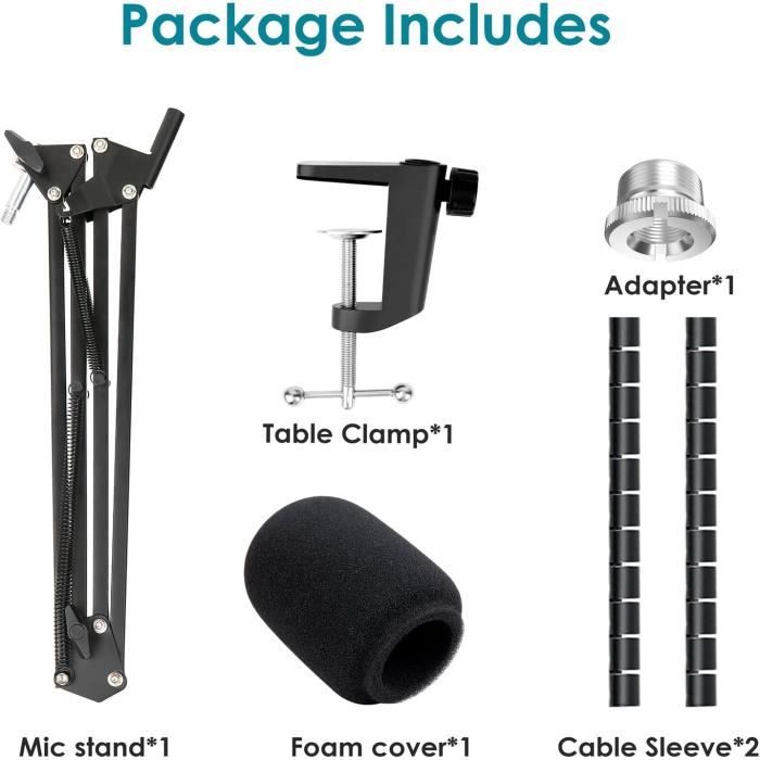 Sm7Db Bras Micro, Support Micro Pour Shure Sm7Db, Pied De Micro Shure ...