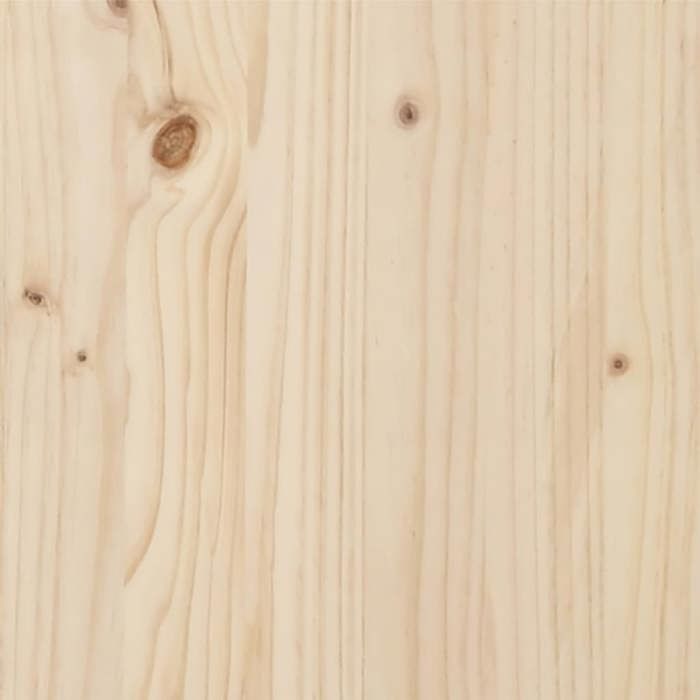 Cadre de lit - 2 personnes - Bois massif 160x200 cm LL136402 ...