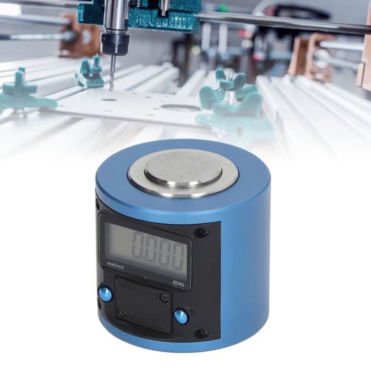 YEN- Setter d'outils Z Axes Acier allié Z Axes Tool Setter LCD Display ...