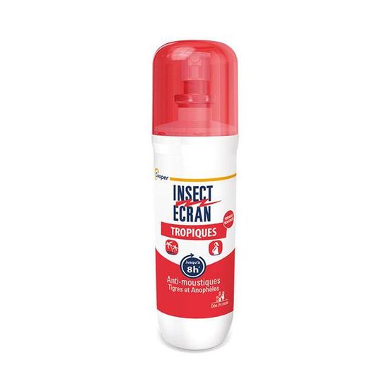 Insect Ecran Anti-Moustiques Spray Spécial Tropiques 75ml - Cdiscount ...