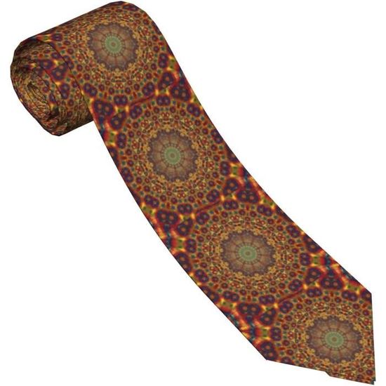 Cravate Pour Homme Drôle Indien, Hippie, Bohème, Mandala, Imprimé ...
