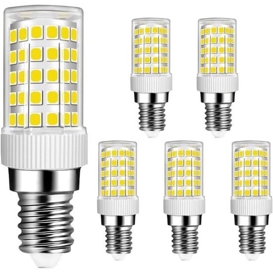 Ampoule LED E14 10W, Sans Scintillement, Blanc Froid 6000K, 800lm, Équivalent 80W Halogène, 86 ...