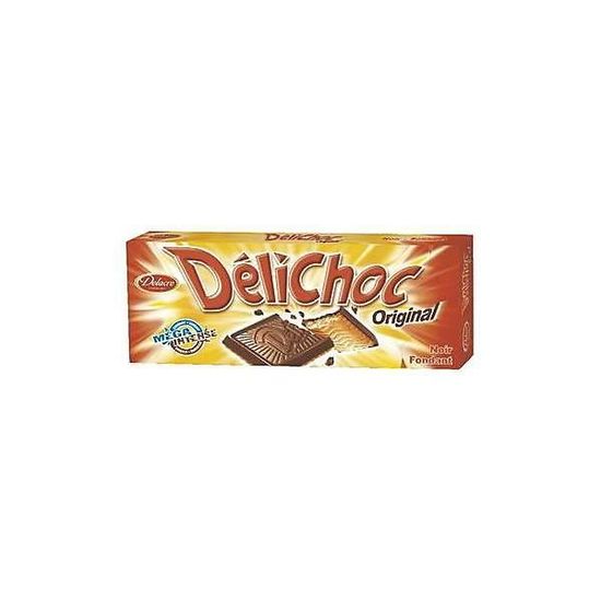 Delichoc au chocolat noir 4 x 150 G - Cdiscount Au quotidien