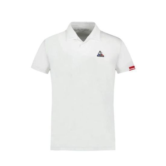 Polo Le coq sportif Heritage Blanc - Cdiscount Prêt-à-Porter