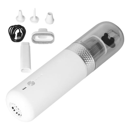Zerone Portable Air Pump, DC Brushed Motor Cordless Vacuum Cleaner for ...