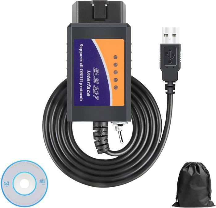 HTTYHT FORScan ELMconfig OBD2 Scanner OBDII Diagnostic Voitures pour ...