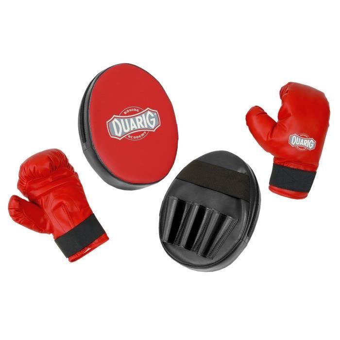 DUARIG Training Kit Boxing Academy - Noir et rouge - Cdiscount Sport