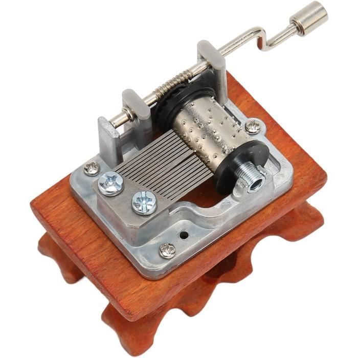 Boîte À Musique, Mini Boîte À Musique À Manivelle Portable Facile À ...