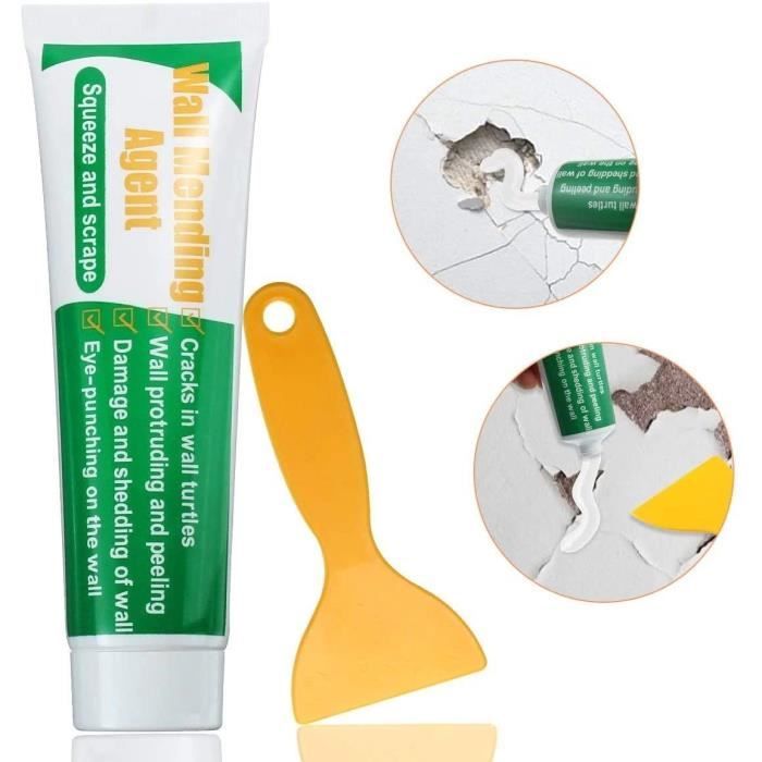 Wandfix - Mastic Mural - Pour Réparation Murale Et Plafond - Blanc ...