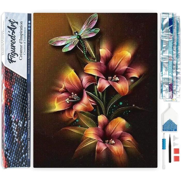 Figured’Art Diamond Painting Broderie Diamant 40X50Cm Toile Entière ...