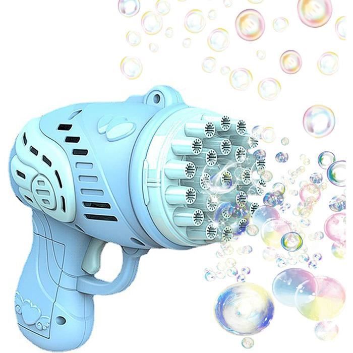 Machine à Bulles pour Enfants 23 Trous souffleur à Bulles Automatique ...