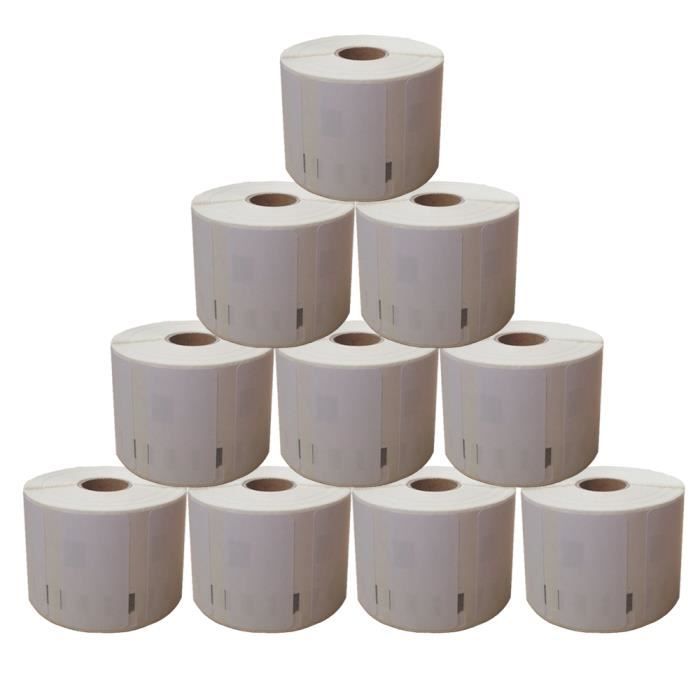 Gommette,Rouleau d'étiquettes en papier thermique, 1000 pièces, pour ...