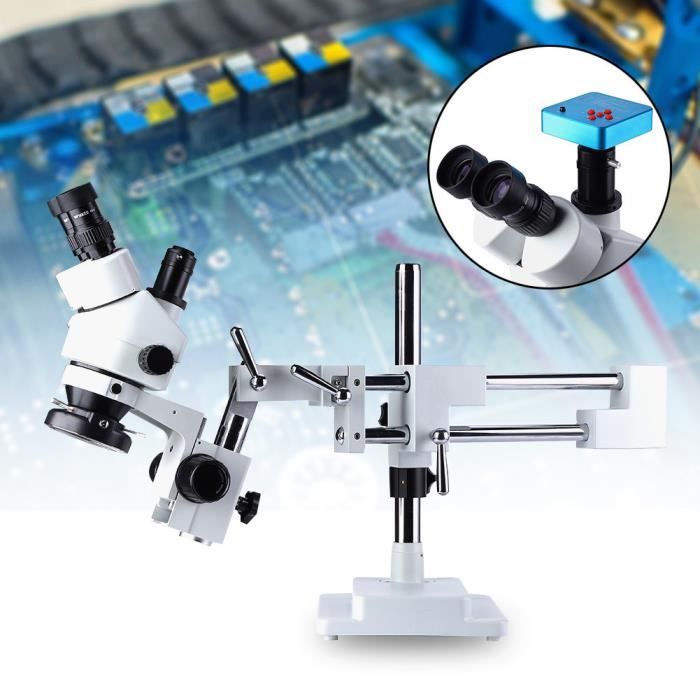 Cikonielf microscope trinoculaire Microscope à zoom stéréo trinoculaire ...