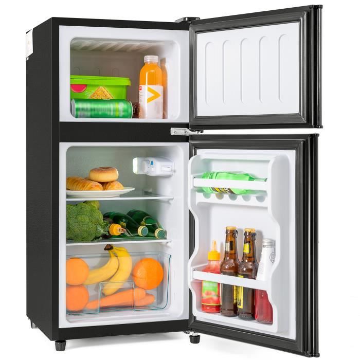 Mini Frigo 60 L Frigo Combiné Silencie -Réfrigérateur congélateur Bas ...