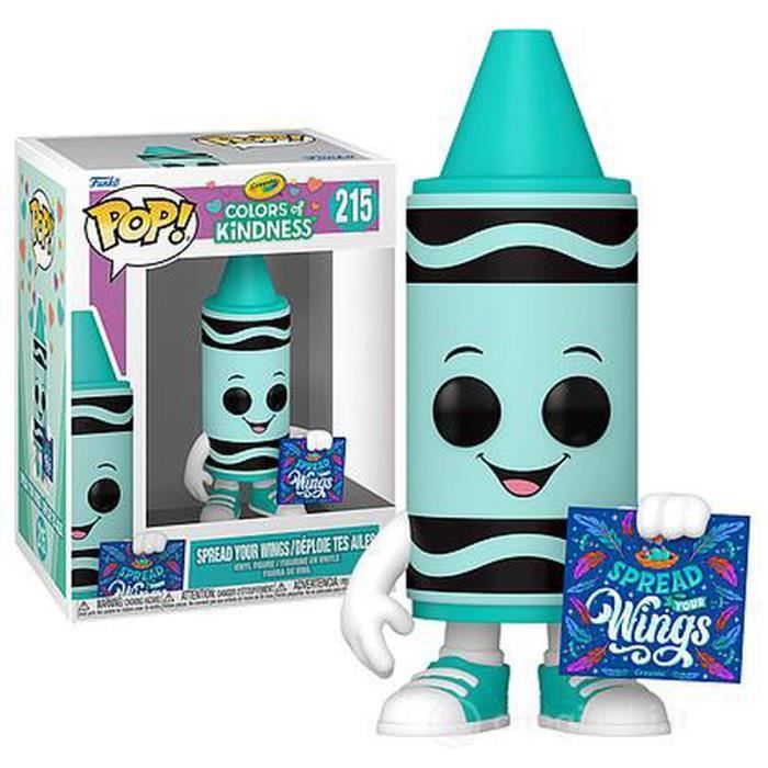 Figurine Funko Pop! N° - Crayola - Teal Crayon - Kindness - Cdiscount ...