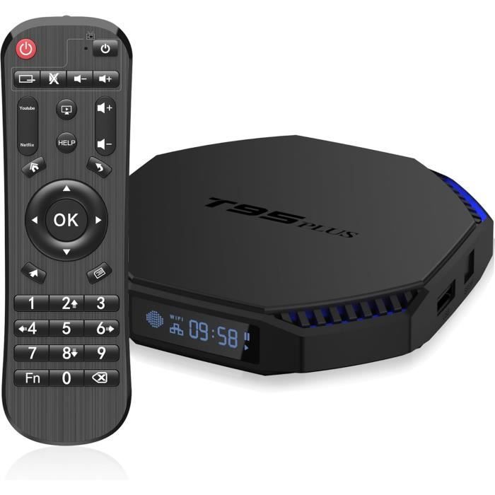 ADDCOLOR T95PLUS S905 X4 Android 11 4 Go de RAM 64 Go de ROM Arm Cortex ...