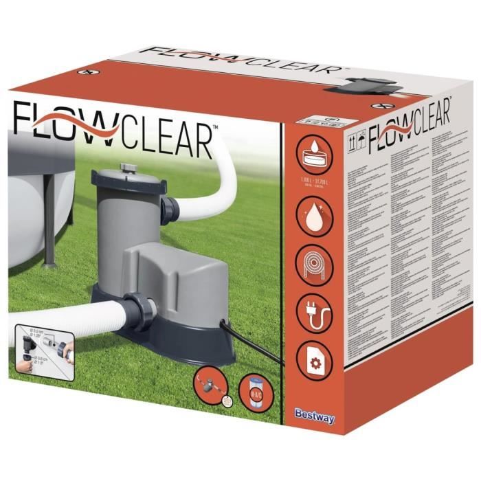 Pompe Bestway Flowclear Notice