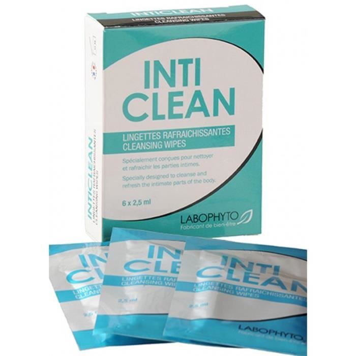 Labophyto IntiClean Lingettes 6 x 2.5ml - Cdiscount Maison