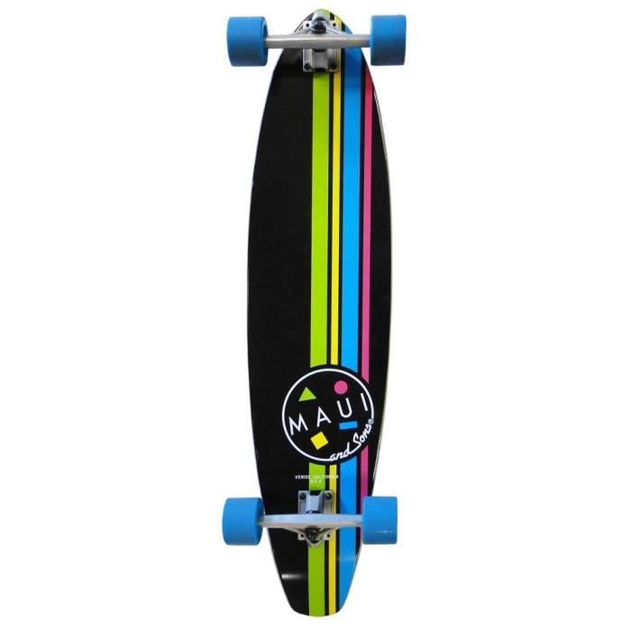MAUI Longboard Cookie Stripe - Achat / Vente MAUI Longboard Cookie ...