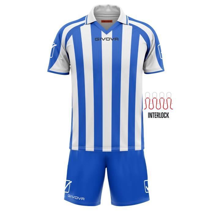 Ensemble maillot et short enfant Givova Supporter - royal/white - 2XS ...