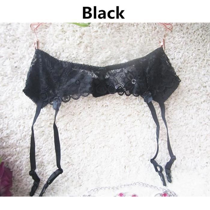 Soutien-gorge,Jarretelles en dentelle pour femmes,bretelles réglables ...