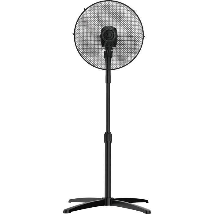 PELONIS Ventilateur sur Pied Silencieux et Puissant, Diamètre 16 Pouces ...