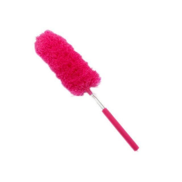 PLUMEAU,rose red--Plumeau télescopique long, plumeau magique ...