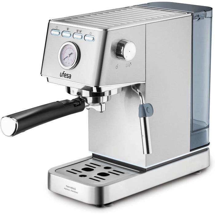 Ufesa CE8030 Milazzo Machine à Café Expresso et Cappuccino avec ...