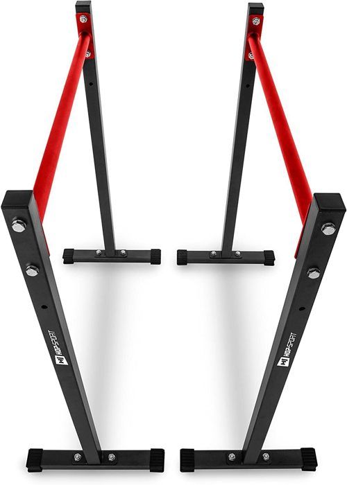 Hop-Sport Barres de Dips avec Gants d'Entraînement HS-1001K, Barres ...
