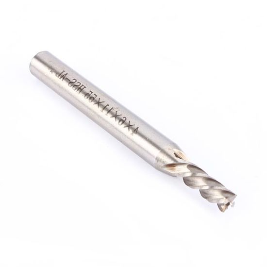 Fdit outil rotatif de fraisage Foret de coupe de fraise en bout de haute qualité 4mm-12mm HSS ...