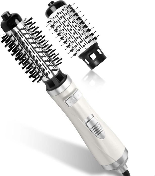 Brosse Soufflante Rotative 2 En 1,Brosse Chauffante Brushing Avec 2 ...