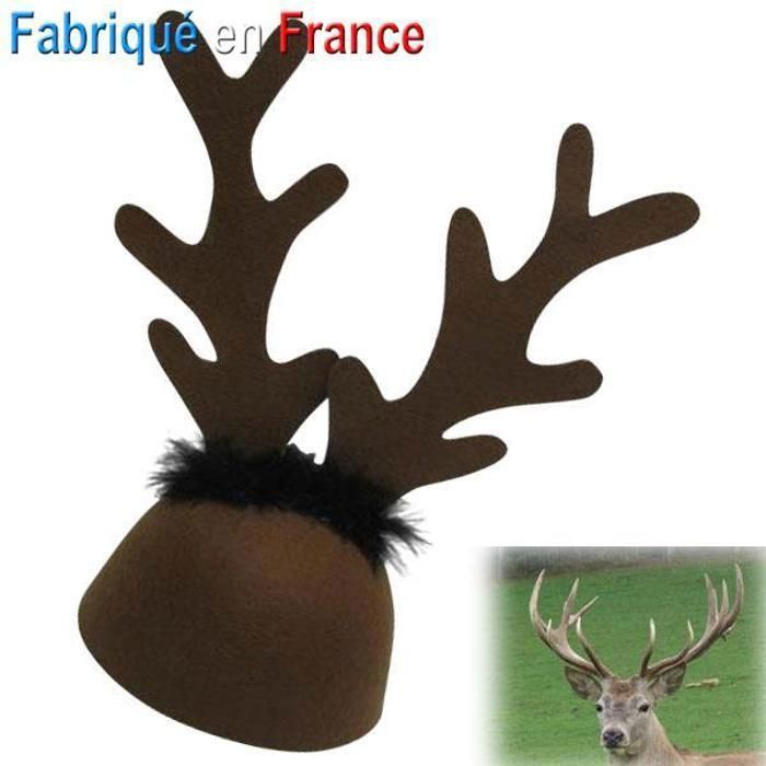 Chapeau, coiffe de Cerf pour déguisement, spectacle, gala de danse ...