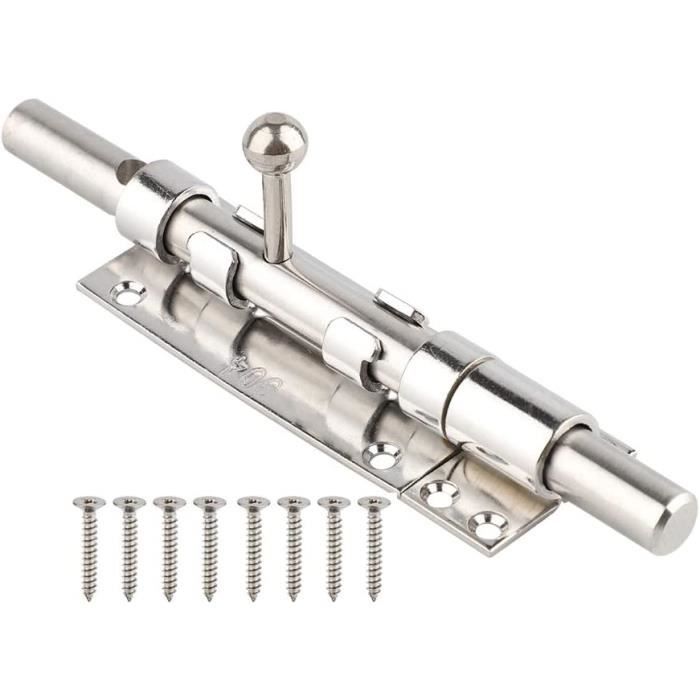 LIWI-Verrou coulissant pour portail - En acier inoxydable 304 - Verrou ...