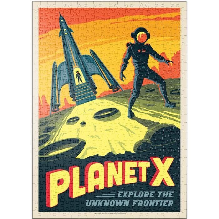 Planet Affiche Vintage Premium Pièces Puzzle Collection spéciale ...
