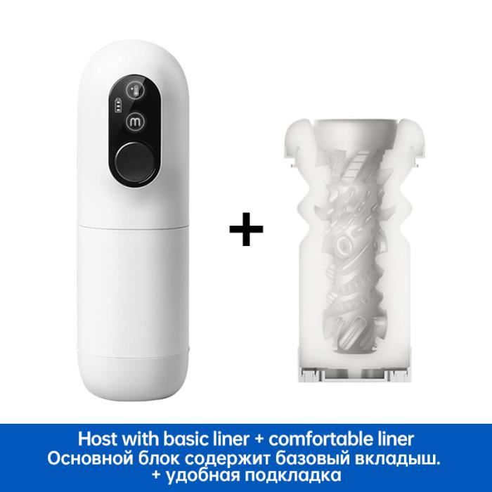 Tryfun – Masturbateur Télescopique Pour Homme, 4 Modes, Avec Chauffage Automatique, Tasse ...