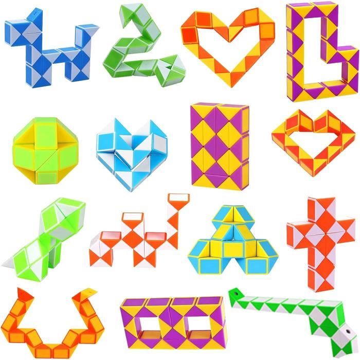 Serpent Magiques Avec 15 Pièces Magie Serpent Twist 24 Nœuds Magic ...