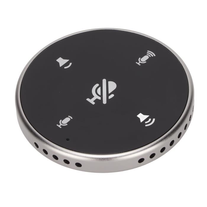 HURRISE Microphone de conférence USB BYD‑02 360° Omni-directionnel Muet ...