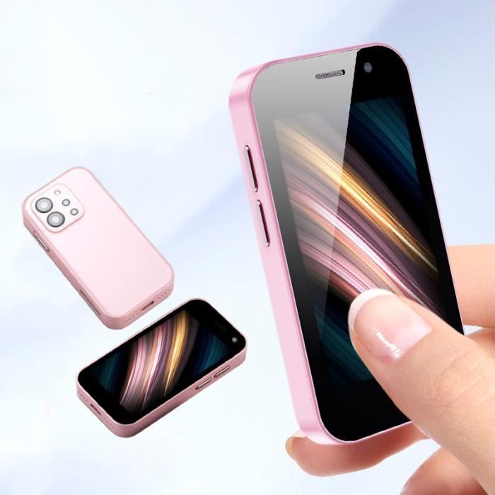 XS15 PRO 4G Mini Smartphone 3,0 pouces Android 9.0 Quad Core RAM 2 Go ROM 16 Go 2000 mAh Face ID ...