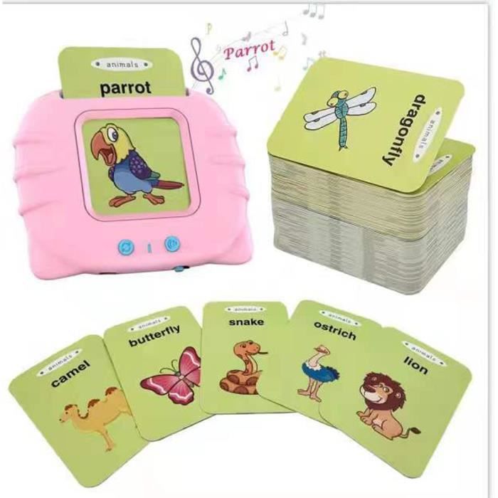 Jeu de mots pour enfants, cartes Flash parlant, apprentissage de l ...