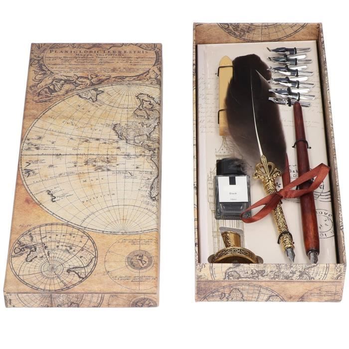 Zerone stylo hibou écriture Dip Pen Stylo plume finition soignée motif ...