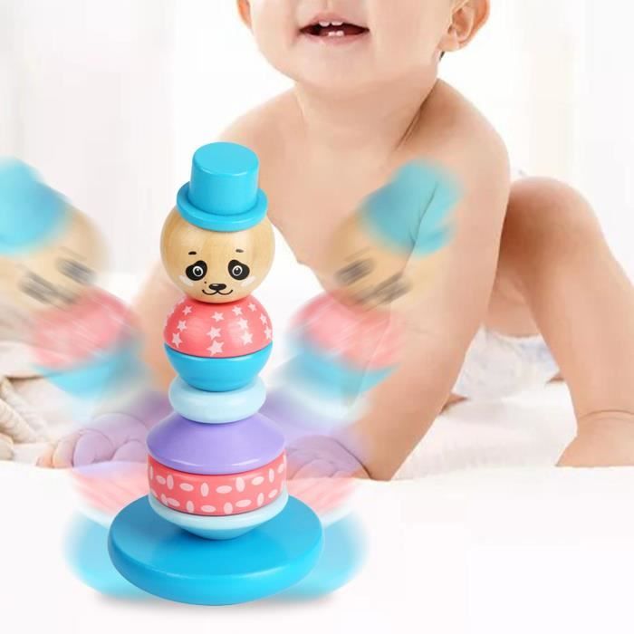 Animal Stacker Set Enfant Apprentissage Dessin Impressions Blocs de ...