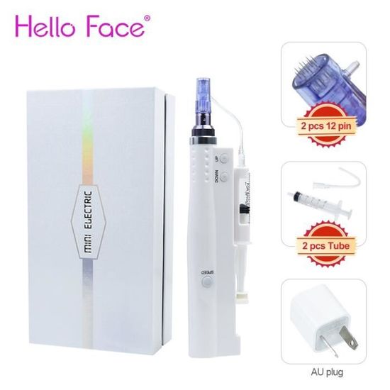 Stylo méso AU Plug - Stylo hyaluronique 2 en 1, kit'injecteur Hydra ...