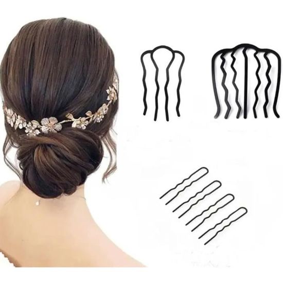 Outils de coiffure Kit de tressage de cheveux, accessoires de coiffure ...