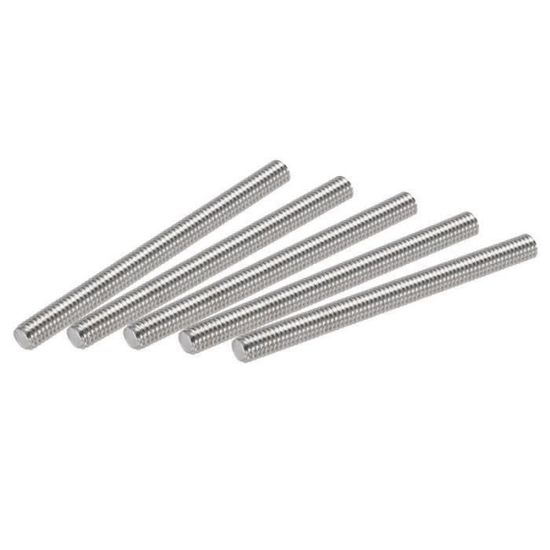 VERYNICE-MAP 15Pcs M6 x 70mm Tige Entièrement Filetée 304 Inox Acier ...