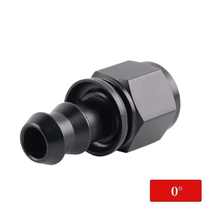 Raccord d'extrémité de tuyau de carburant AN4/AN6/AN8/AN10/AN12,pour adaptateur de tuyau de gaz ...