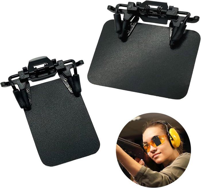 2 pièces Patch pour Lunette de Tir Cache œil de Tir Lunettes de Tir 4X5 ...