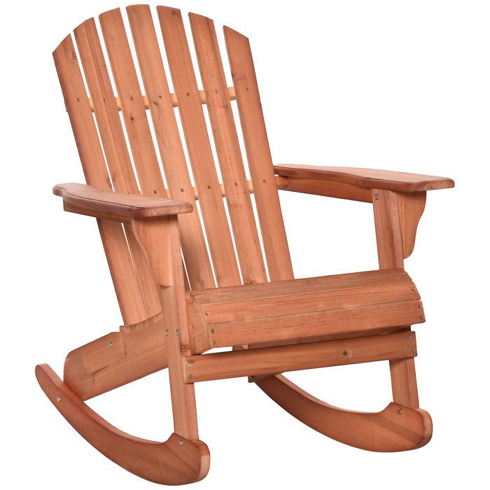 Adirondack chaise de jardin Rocking chair 77 X 94 x 97 cm, chaise de ...
