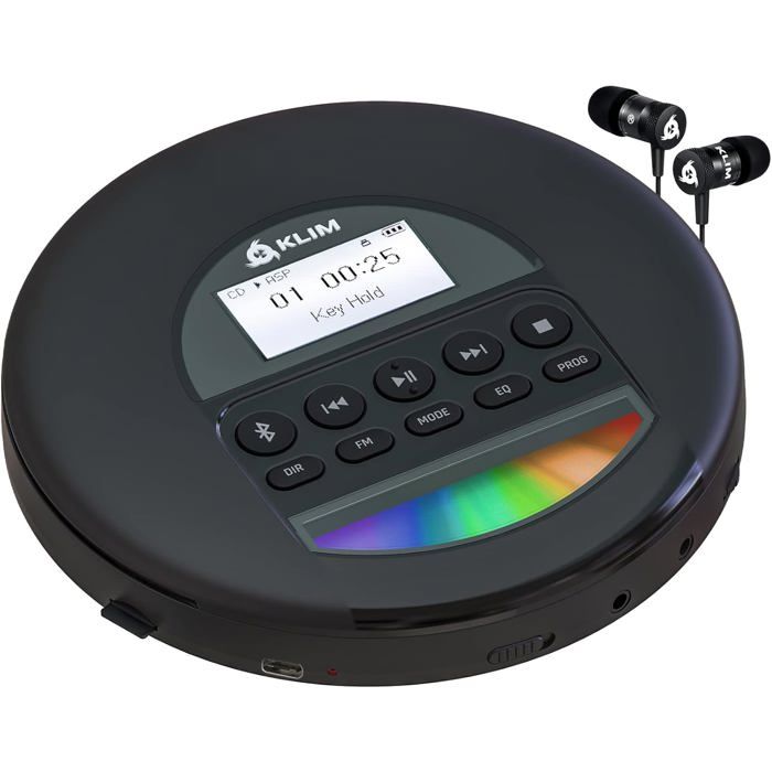 Nouveauté - Lecteur Cd Portable - Batterie Intégrée Longue Durée - Avec ...