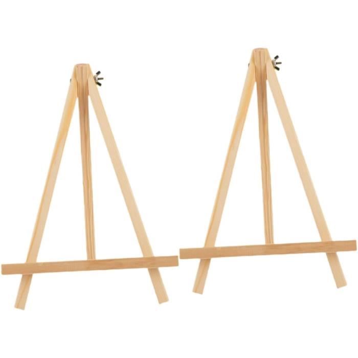 2 Pièces Supports De Toile Photo Trépied Enfants Art Chevalet A-Frame ...