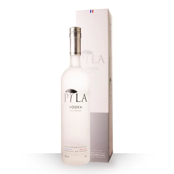 Vodka Pyla 70cl - Coffret - La cave Cdiscount